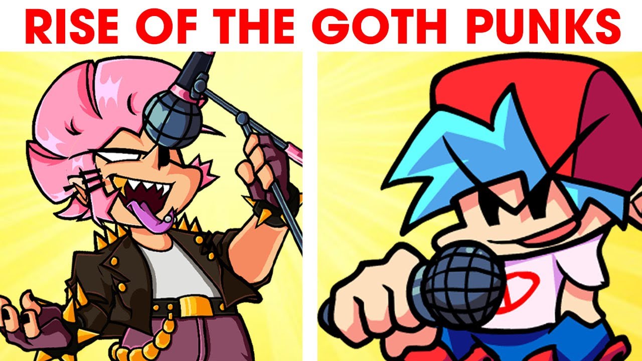 Friday Night Funkin' VS Rise Of The Goth Punks ( Poser ) ( Cyclops ...