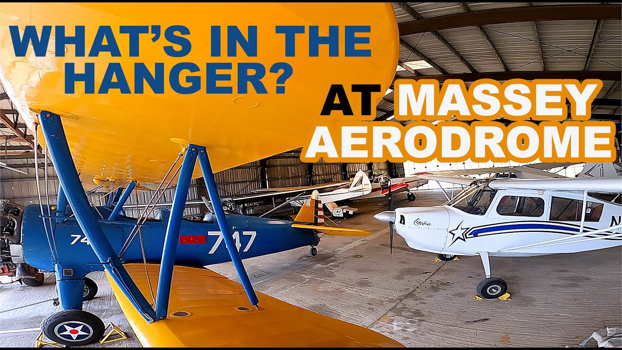 Massey Maryland Aerodrome | Take a Look Inside the airport Hanger - YouTube
