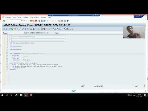 1 ABAP Programming Introduction to Modularization Techniques - YouTube