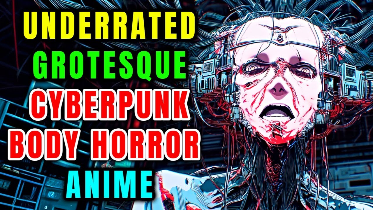 Top 10 Most Underrated Grotesque Cyberpunk Body Horror Anime - YouTube