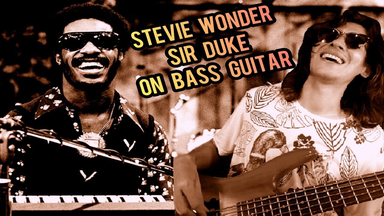 Stevie Wonder - Sir Duke (bass cover) - YouTube