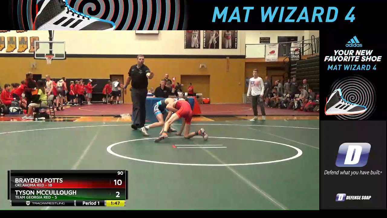 Mat 15 90 Brayden Potts Oklahoma Red Vs Tyson McCullough Team Georgia ...