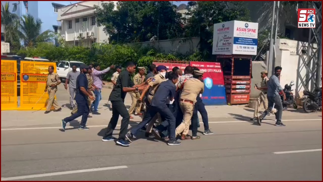 Police Command Control Centre Ke Pass PJR Ki Beti Ne Kiya Bada Ehtejaj ...