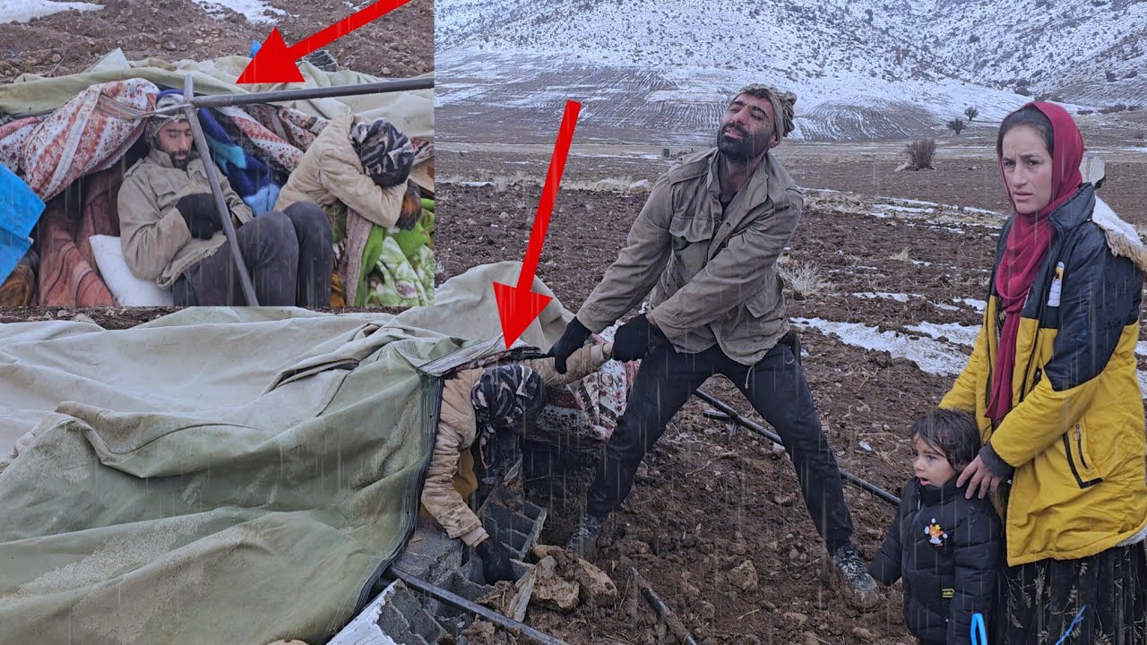 "DEVASTATING STORM: Nomadic Camp Destroyed in Iran's Deadliest Natural ...