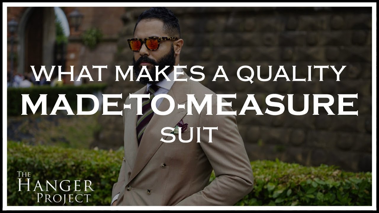 What Makes a Quality Made-to-Measure Suit | With Angel Ramos - YouTube
