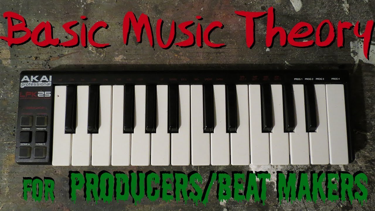 COMPLETE GUIDE TO BASIC MUSIC THEORY FOR MAKING BEATS/PRODUCERS - YouTube