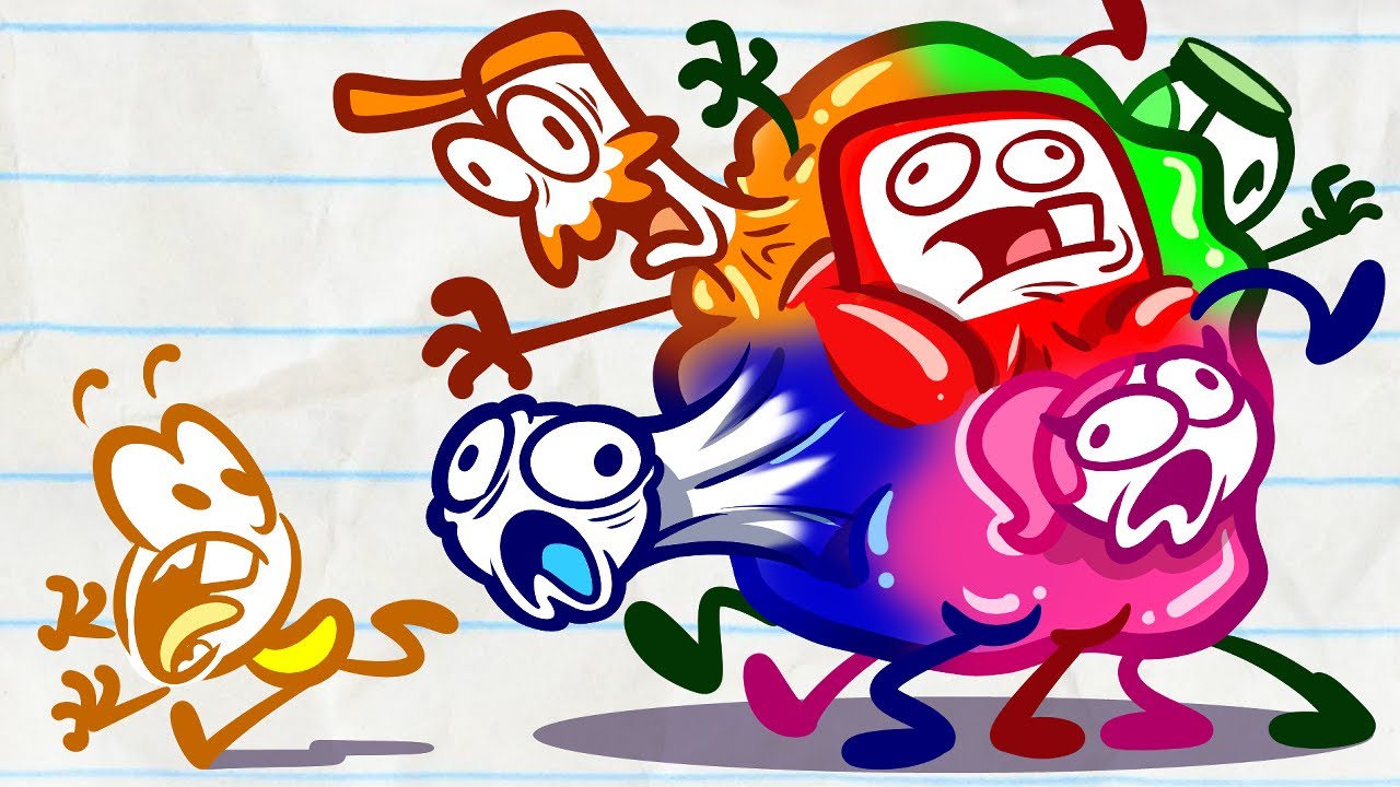 It's A Party With Pencilmate! | Pencilmation Cartoons! - YouTube