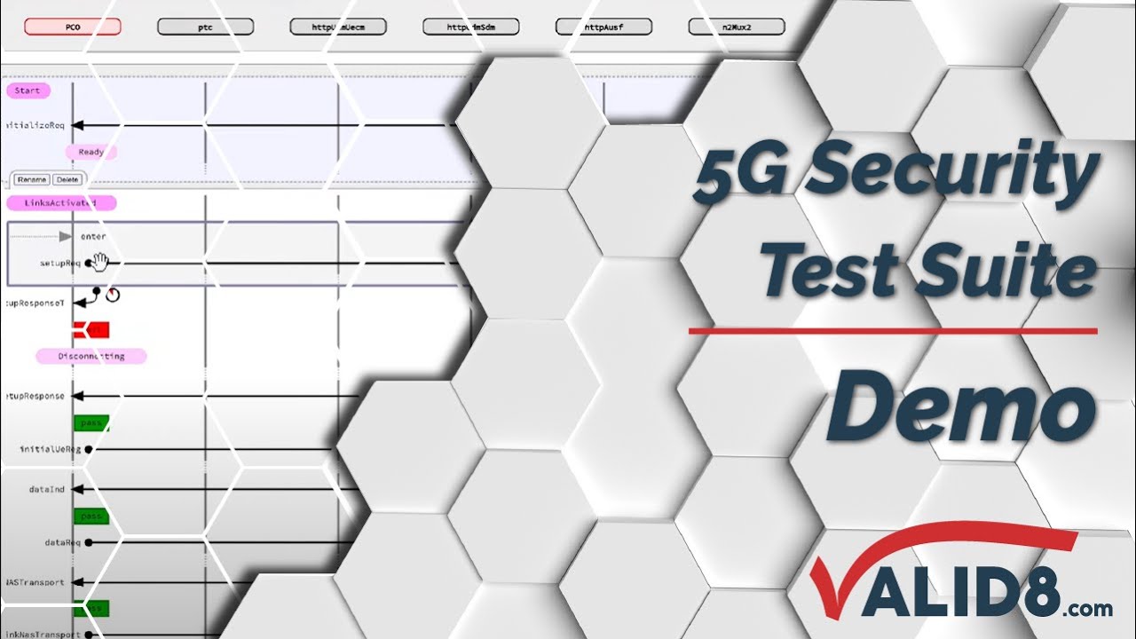 5G Security Test Suite - Valid8 Demo - YouTube