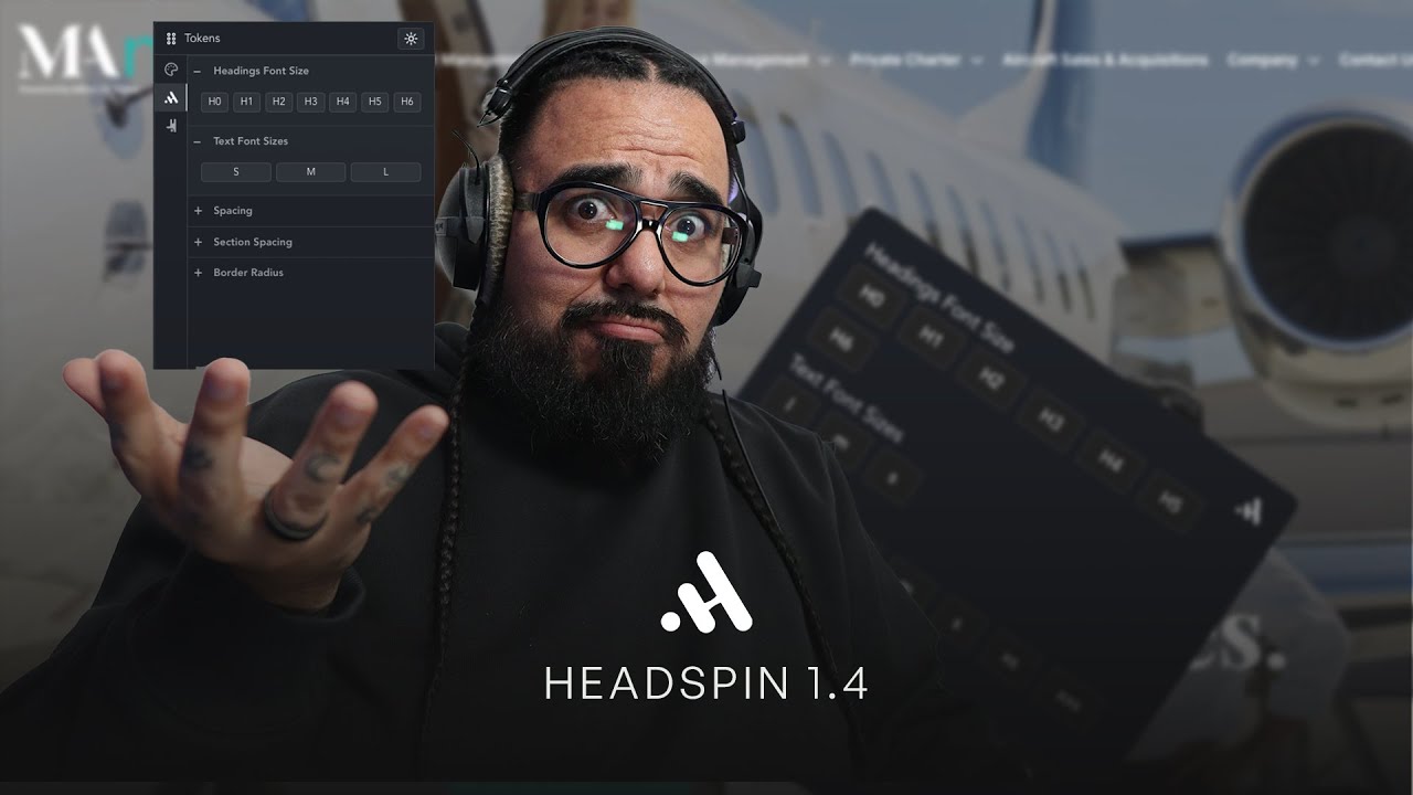 Headspin UI just got BETTER with v1.4 - The number 1 framework for Breakdance! - YouTube
