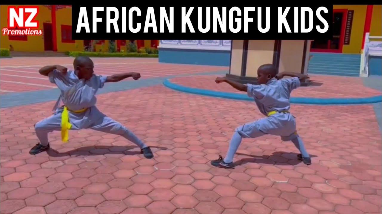 African Shaolin Kungfu Kids training with Master (Sifu) Maxkungfu from Zambia 🇿🇲 - YouTube