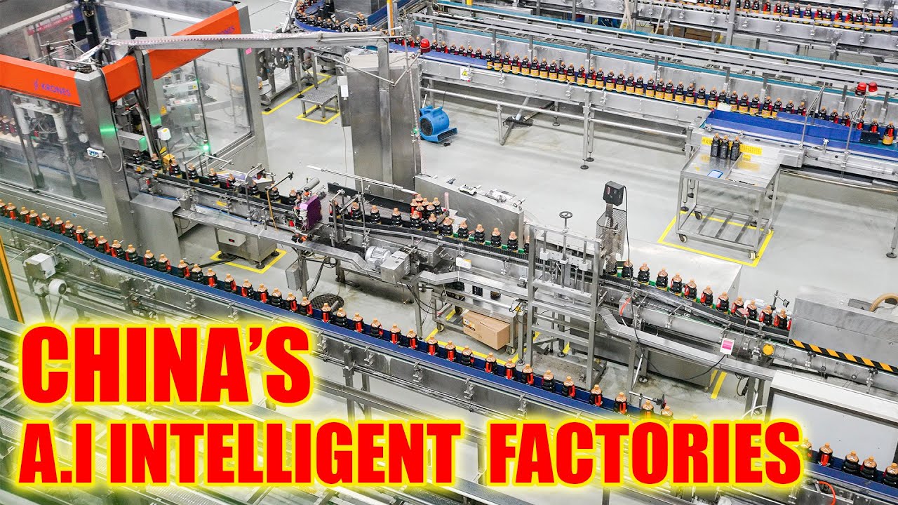 Chinese Automated Intelligent Factories are so Cool - YouTube