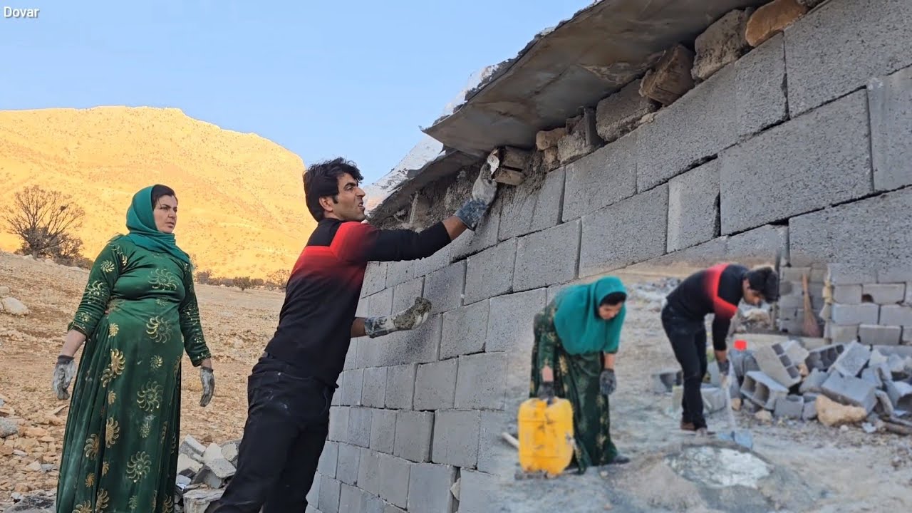 Zeinab: Building a House with Patience & Encountering a Strange Event 🌟 ...