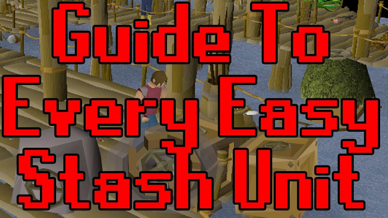 Building Every Easy Stash Unit - OSRS - YouTube