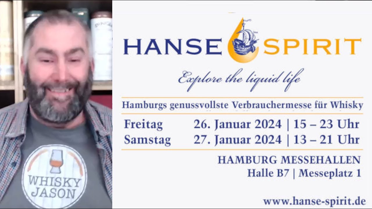 Hanse Spirit 2024 in Hamburg - Es lohnt sich! und WhiskyJason ist auch ...