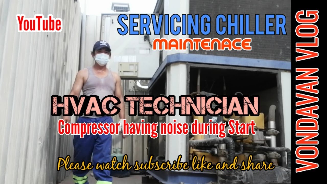 Chiller! Troubleshooting some issues leak, oil level, Refrigerant ...