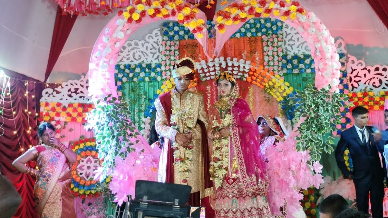 Wedding Ceremony स्वयंवर of Love Bird Pooja & Ravi with moving half Dil ...