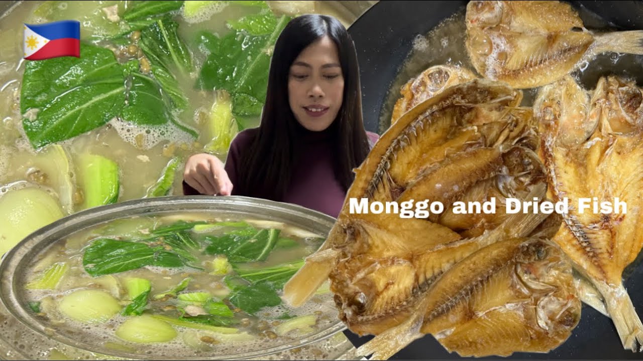 Monggo and Dried Fish Filipino Dish | Monggo and Dried Fish Recipe ...