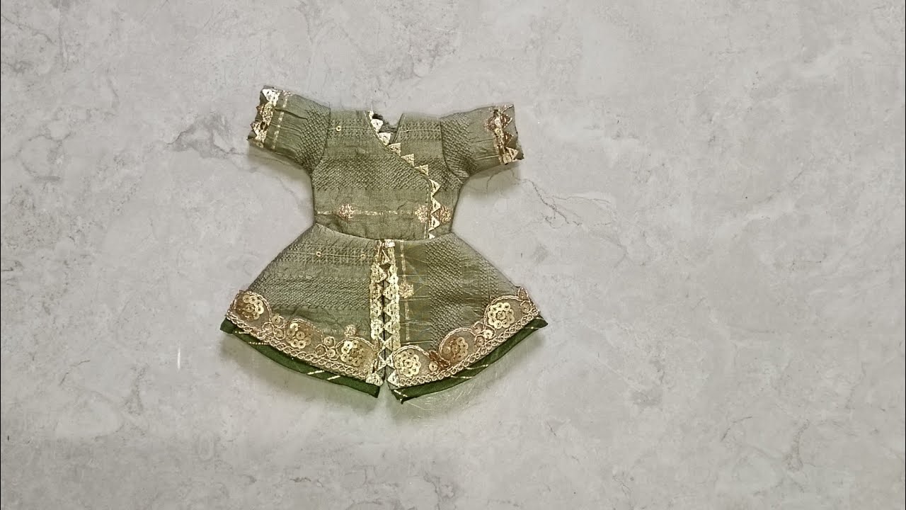 Part-1 12inch yugal sarkar kanha ji ka rajisthani kurta! How to make ...