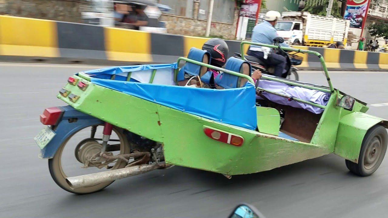 How could you believe with this motor super cup 90cc became three wheel ...