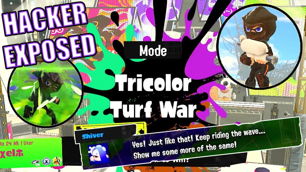 GRAND SPLATLANDS BOWL IN THE DAY! HACKER EXPOSED! Tricolor Battles in ...