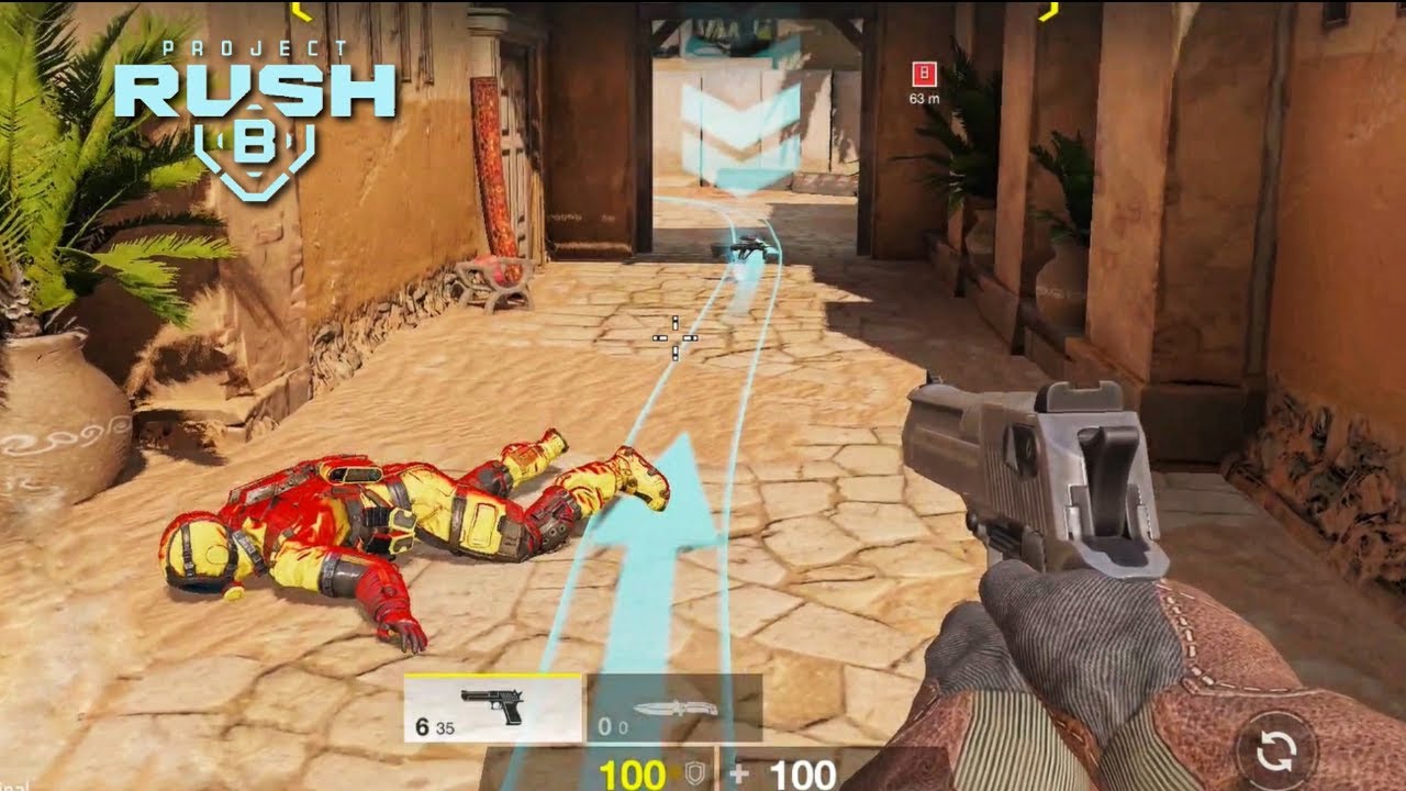 *NEW* Project Rush-B GAMEPLAY!! (New Mobile game) - YouTube