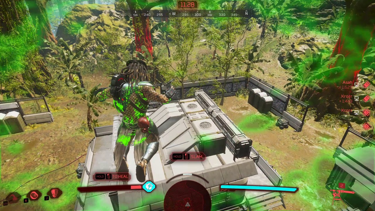 Predator Hunting Grounds - 48 - 4 Man PC - Taking heavy damage - YouTube