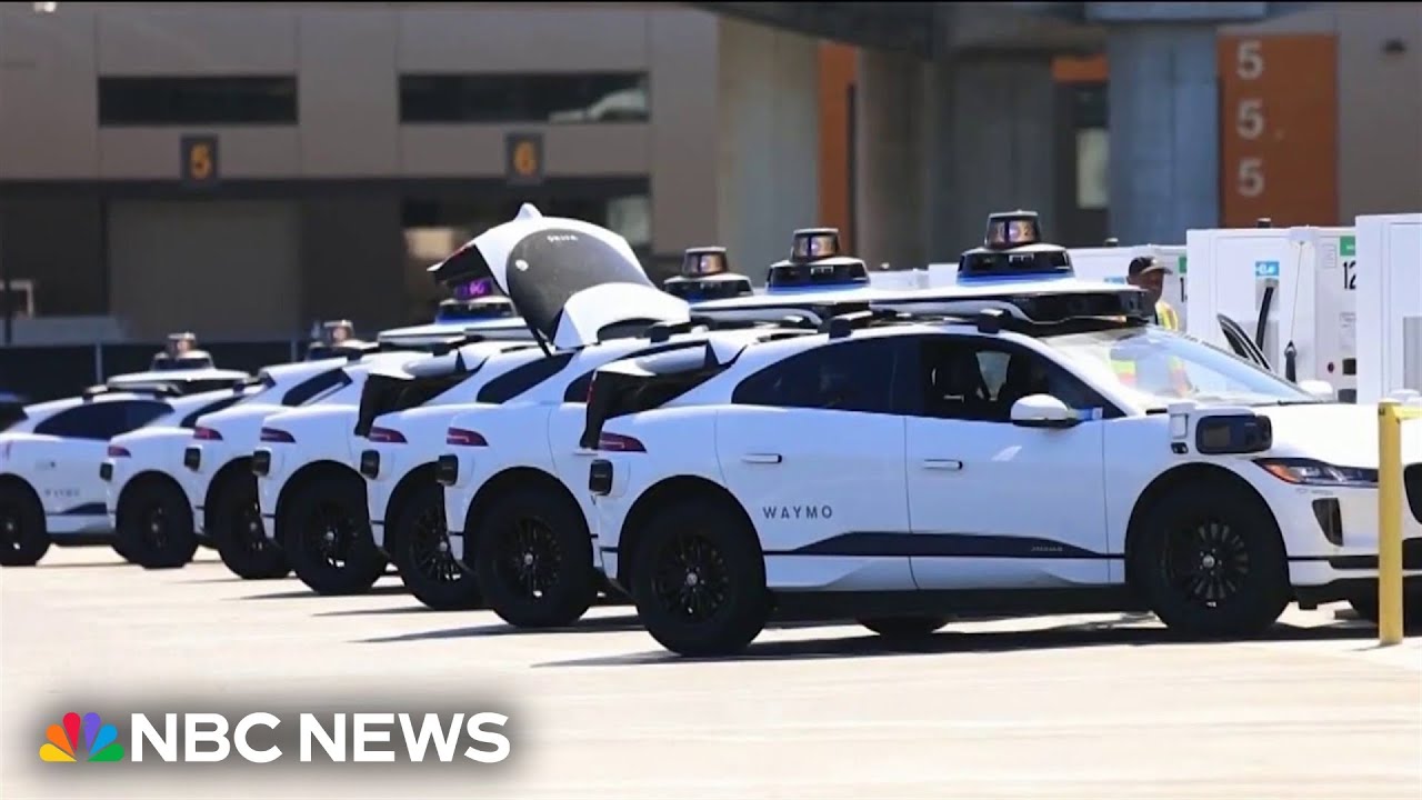 Women turning to driverless taxis over rideshare services - YouTube