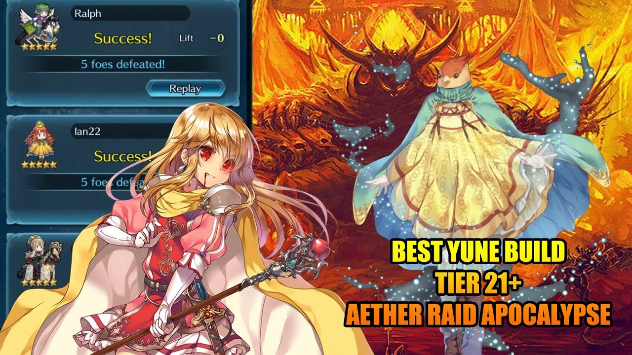 Best Yune Build + Best Tier 21+ Aether Raids Defense 99% Win Rate ...