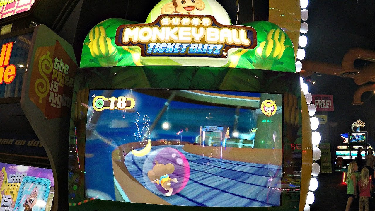 Super Monkey Ball Ticket Blitz Ticket Redemption Arcade Gaming Center ...