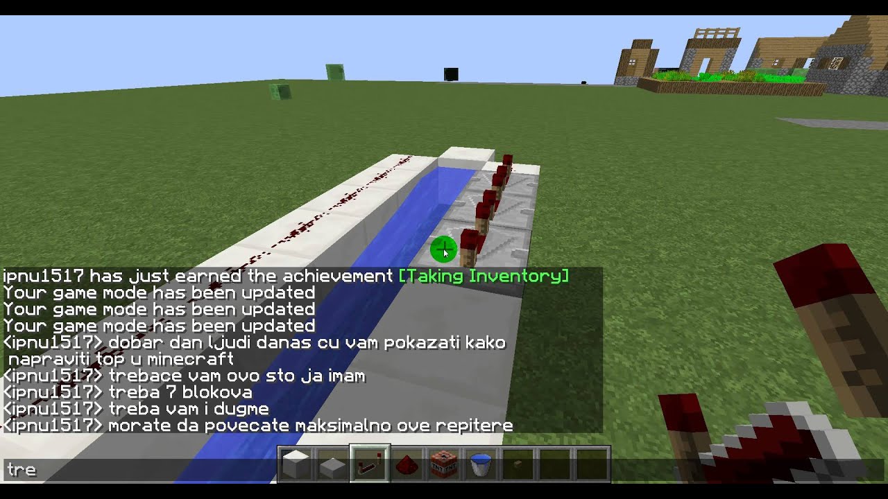 Kako napraviti TOP u minecraft-u - YouTube
