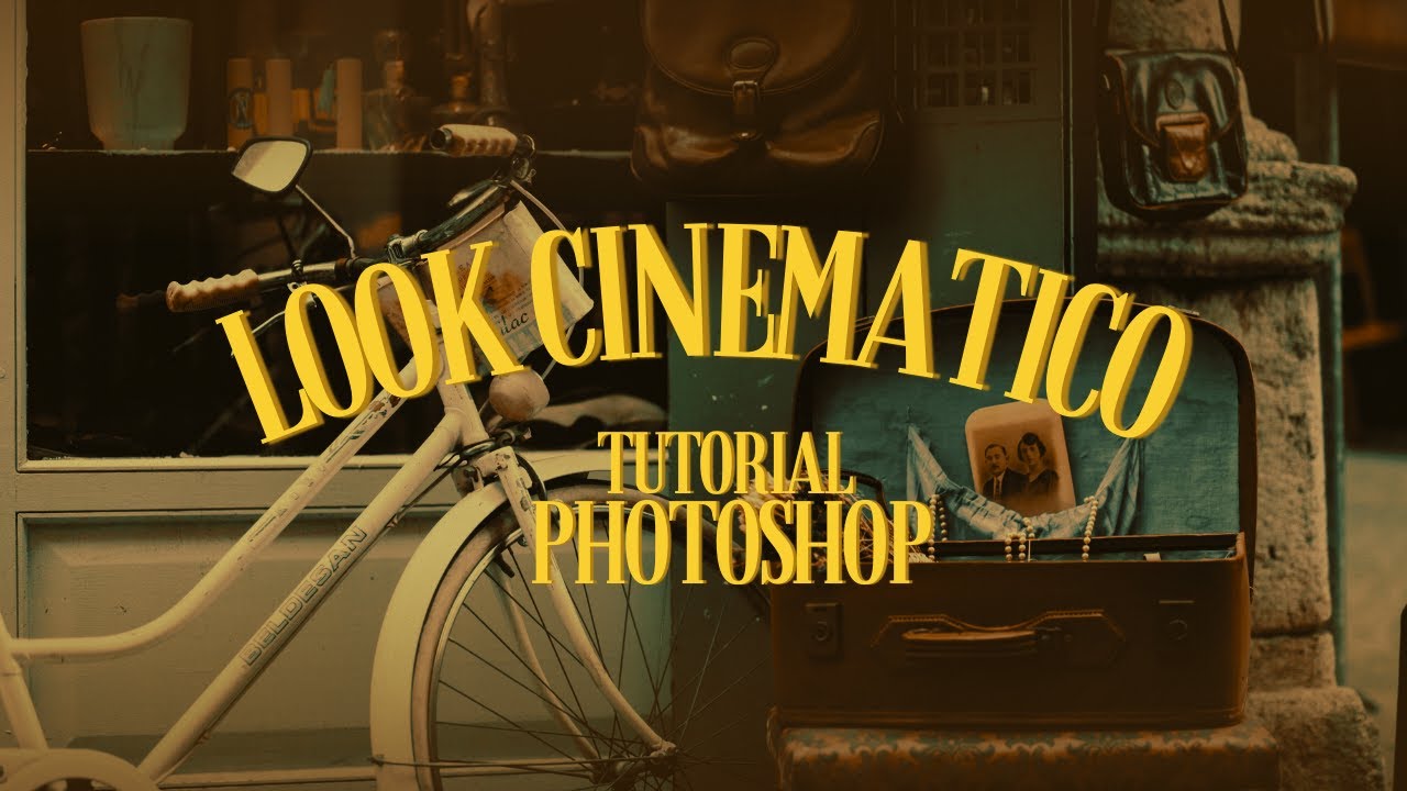 Cómo dar un look CINEMATOGRÁFICO a tus fotos con 👉PHOTOSHOP - YouTube