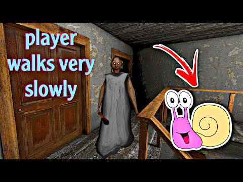 Granny 1.8 - Sewer Escape in Extreme Mode But Player and Granny Walking Very Slowly 🐌😂