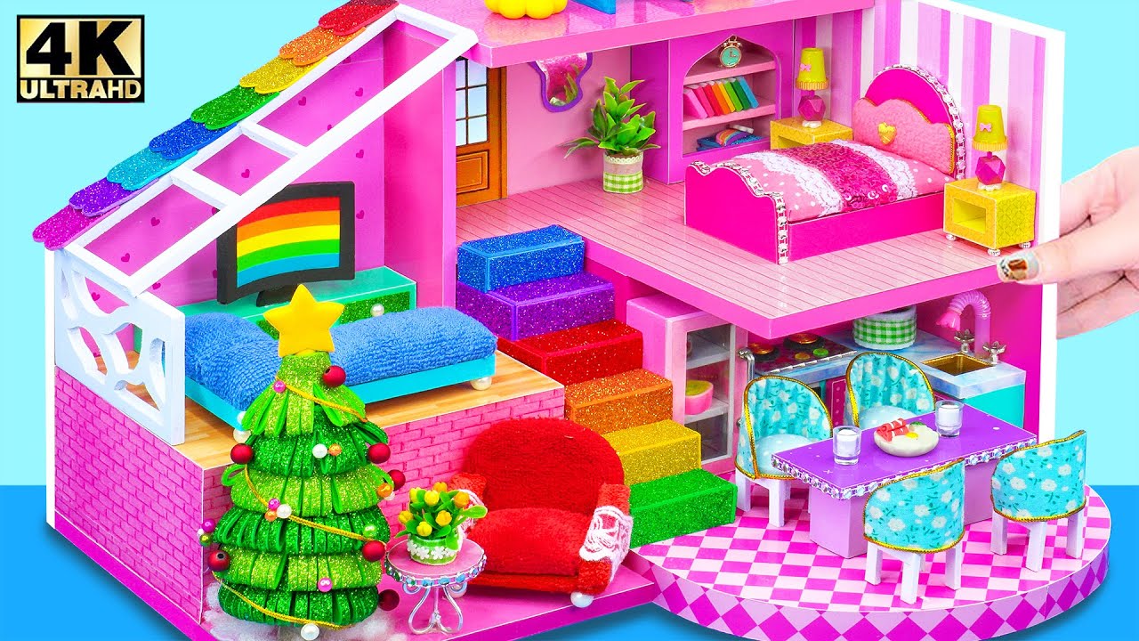 Make and Decorate Simple House with Bedroom, Kitchen and Terrace for a ...