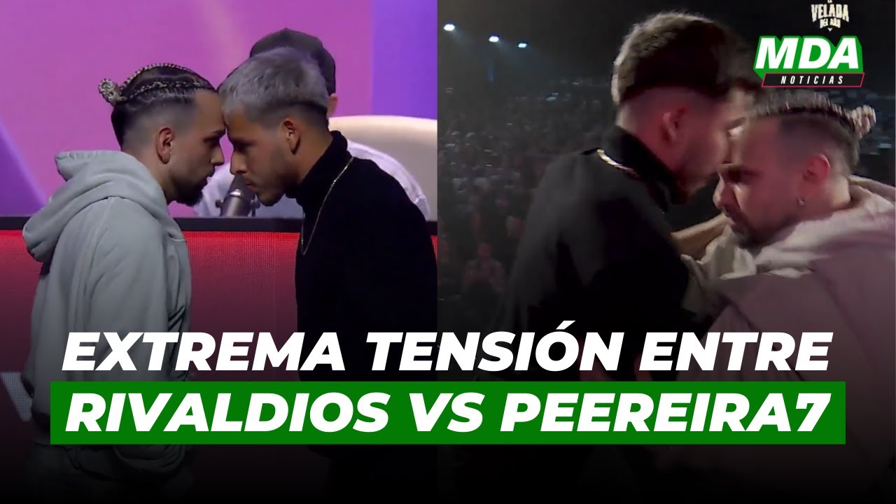 PEREIRA y RIVALDIOS casi se VAN a las MANOS en la PRESENTACIÓN de su ...