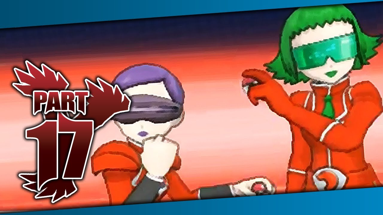 Pokémon Y - Part 17 - Team Flare Scientists Celosia & Bryony - YouTube