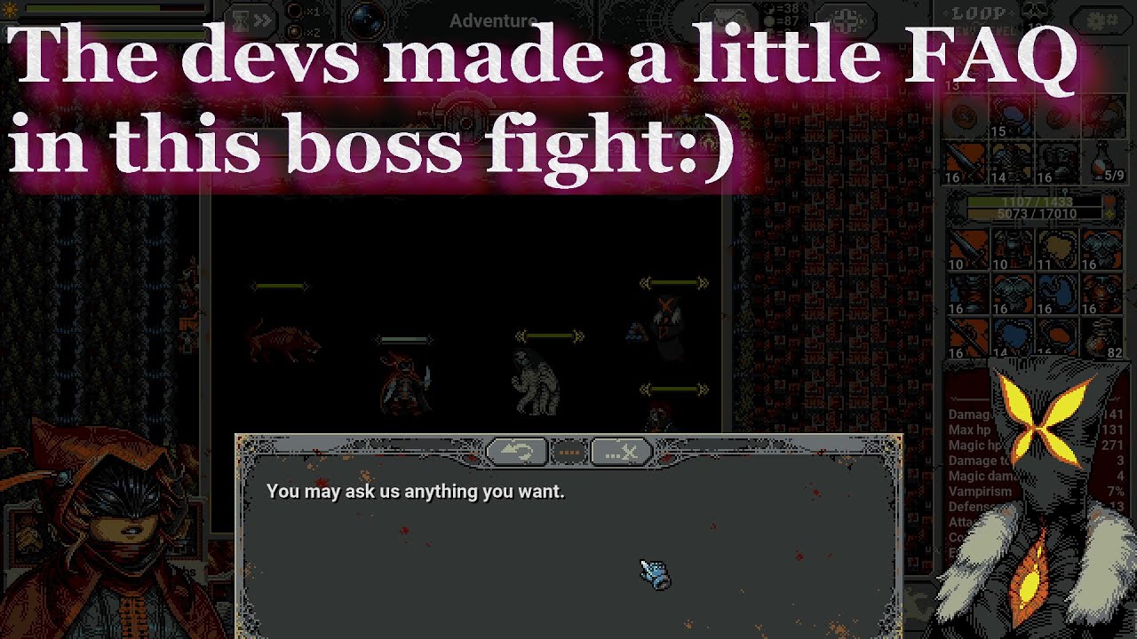 Loop Hero tips and tricks - Secret boss fight for endgame - Developer boss fight - Hardest boss ...