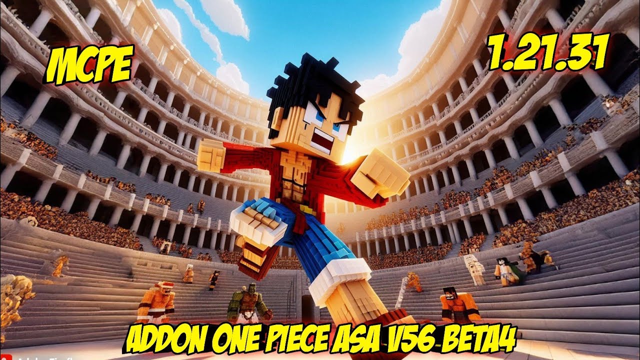 Showcase Addon One Piece Asa v56 Beta4 MCPE Minecraft Indonesia - YouTube