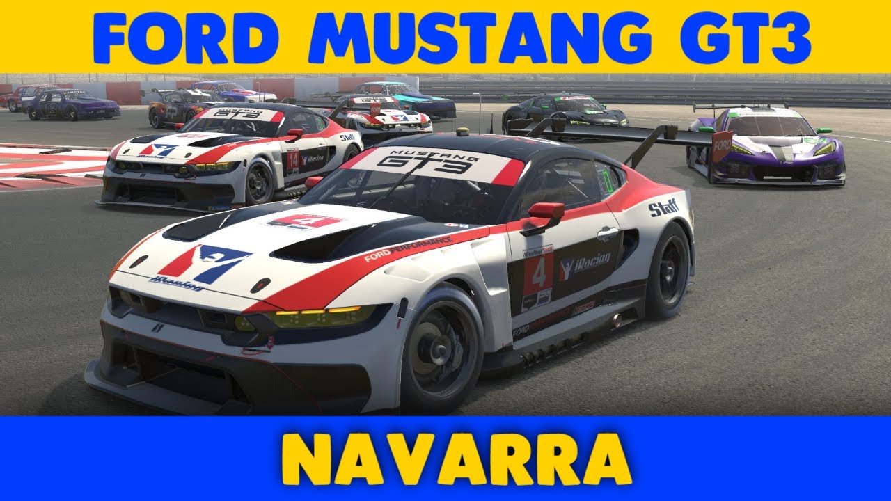 Race with Staff Week 13 | Ford Mustang GT3 at Navarra | S2 2023 iRacing ...