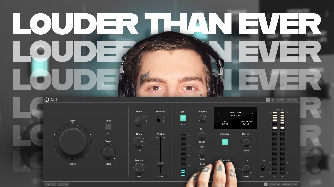 The NEW Secret To LOUD Masters (AL-1 Limiter) - YouTube