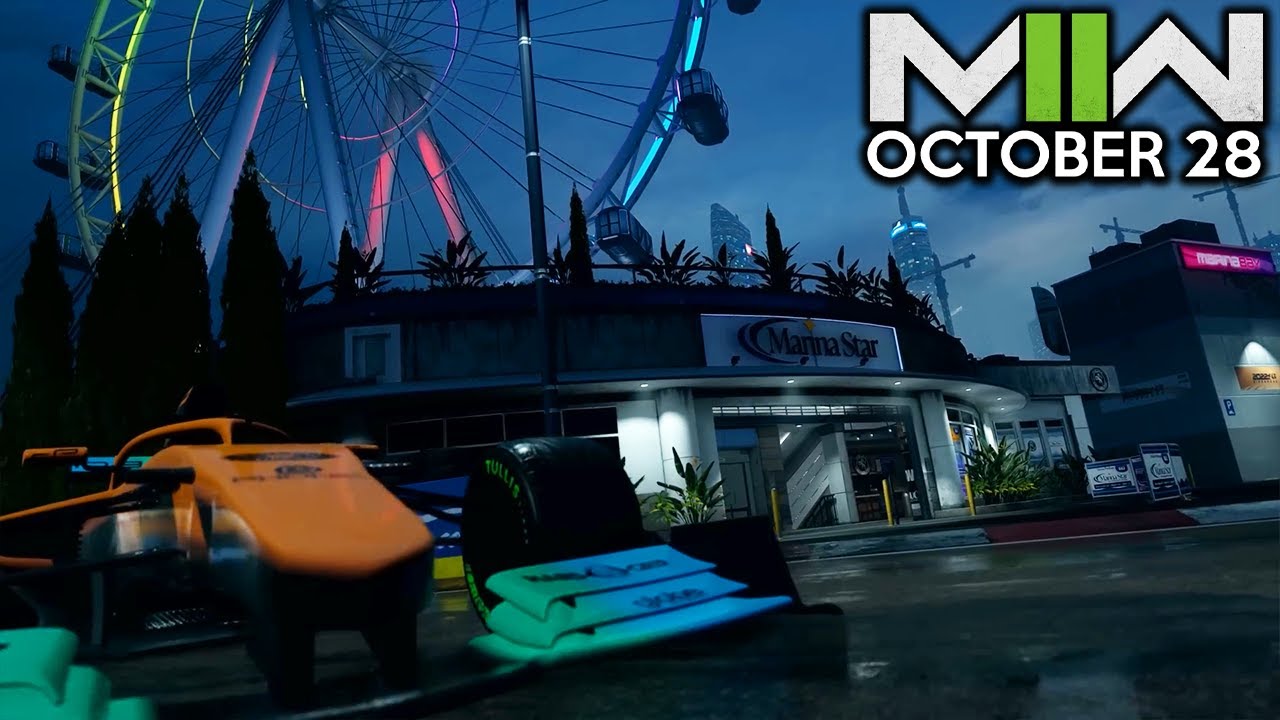 FIRST LOOK at Modern Warfare 2 Multiplayer Map "GRAND PRIX" MW2 MP Beta ...