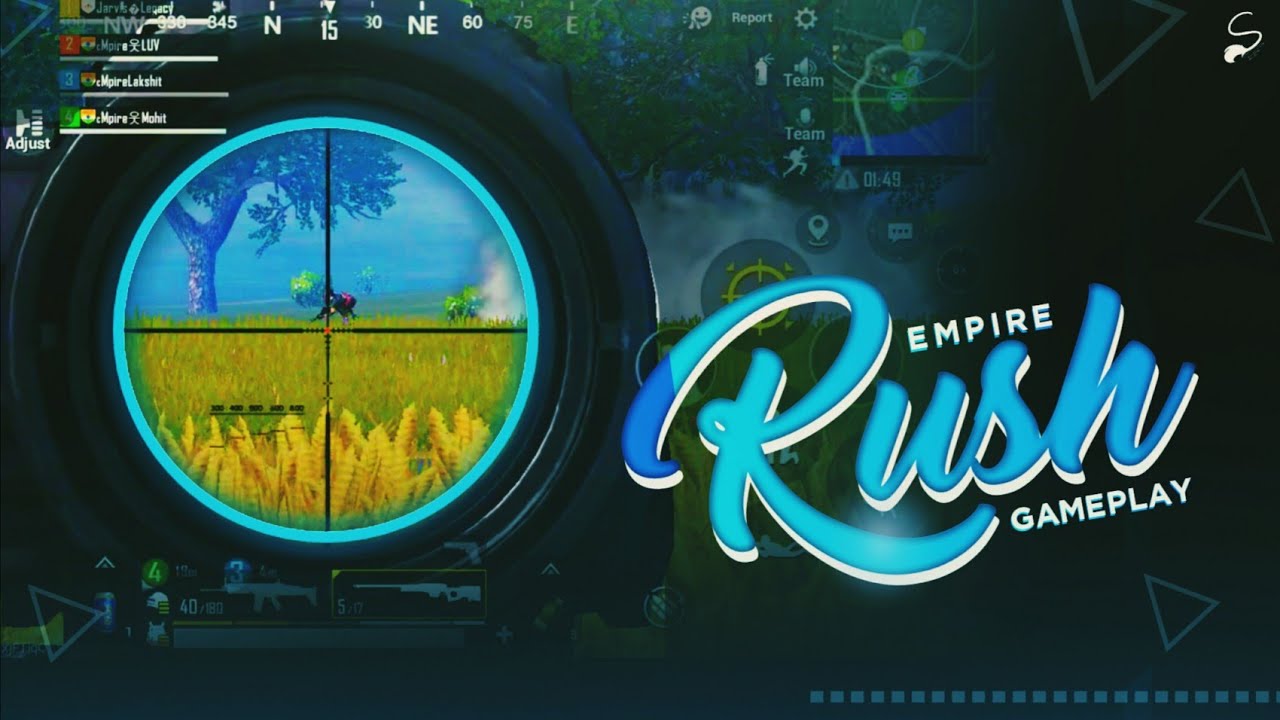 RUSH GAMEPLAY | POCHINKI WINS | HD GRAPHICS | EMPIRE GAMING - YouTube