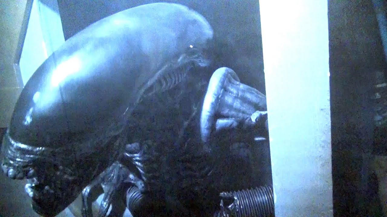 Alien Vs Predator AVP Haunted House Highlights - Halloween Horror ...