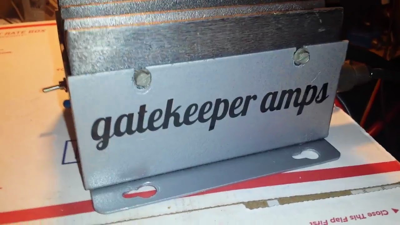GK Built Homebrew 2x mrf455 Stud Mount Amp Small Case - YouTube