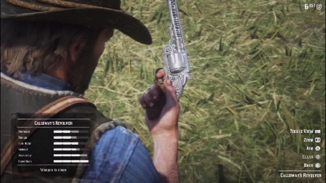 Red Dead Redemption 2 recovering calloway's revolver early chapter 2 ...