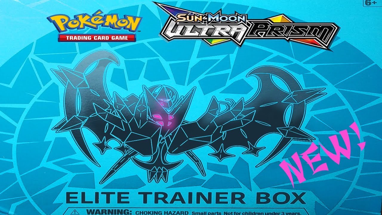AWESOME NEW POKEMON ULTRA PRISM DAWN WINGS ELITE TRAINER BOX OPENING ...