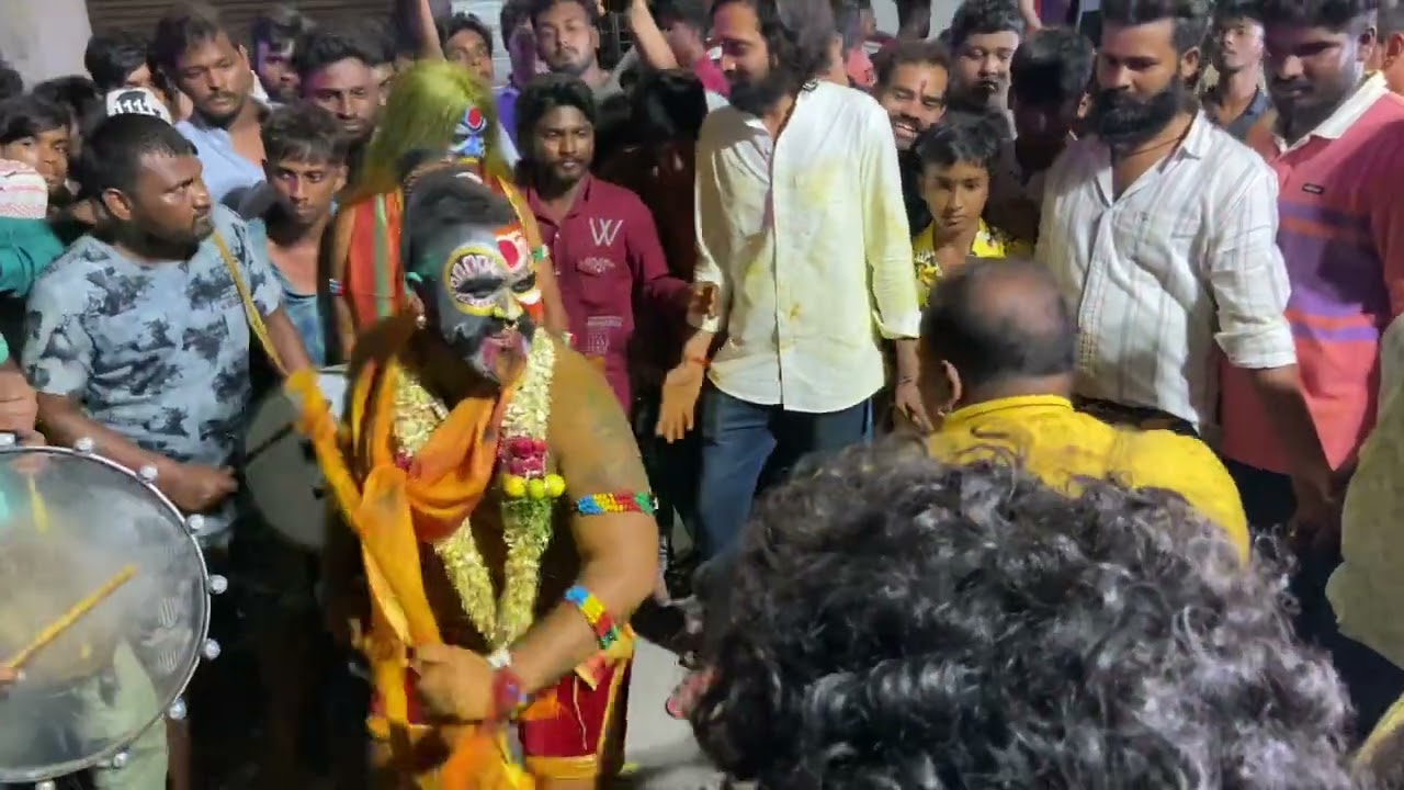 Venkata Puram Santosh anna and Yapral Kumar pothraj dance at Lalbazar ...