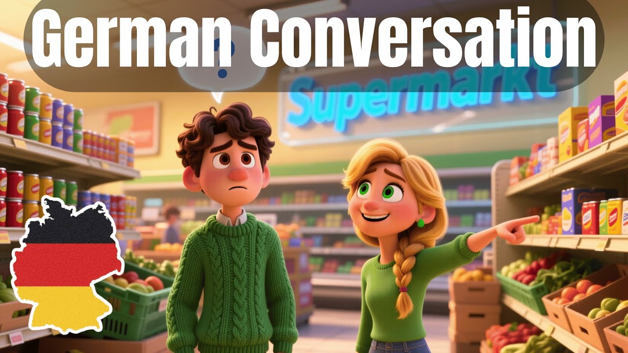 Easy German Listening Practice: A Complete Conversation in the ...