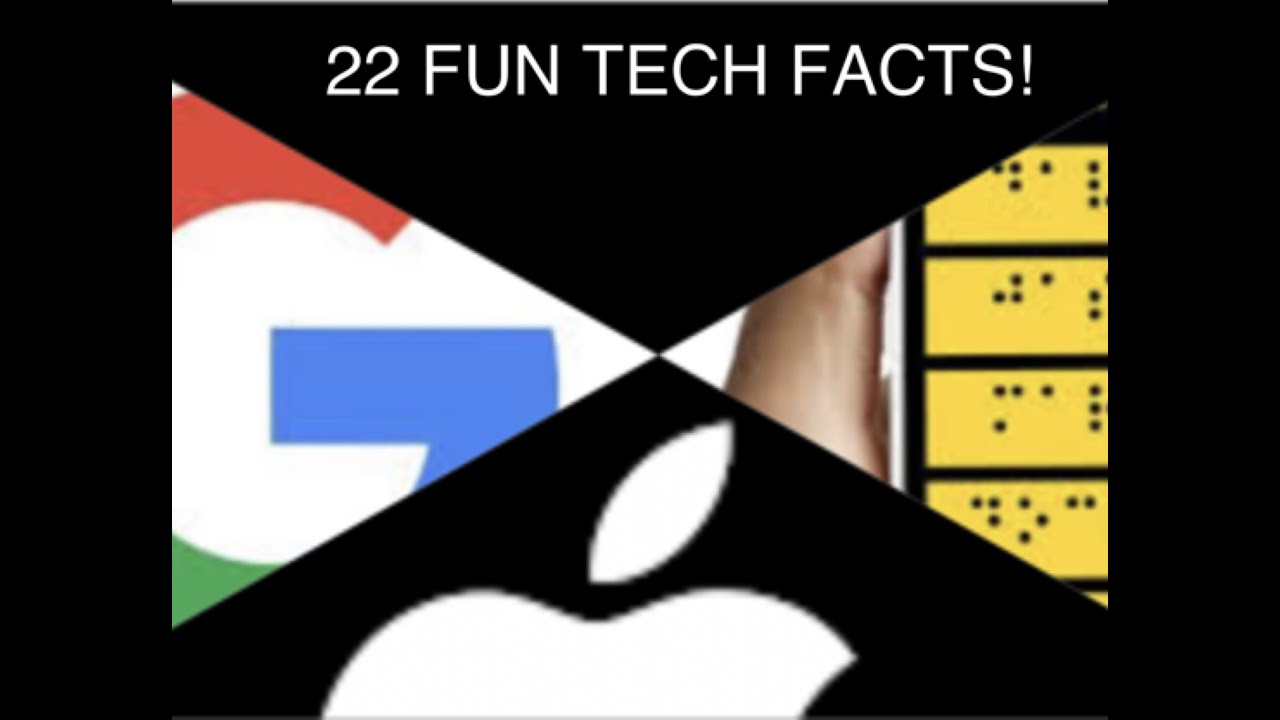 22 random tech fun facts! - YouTube