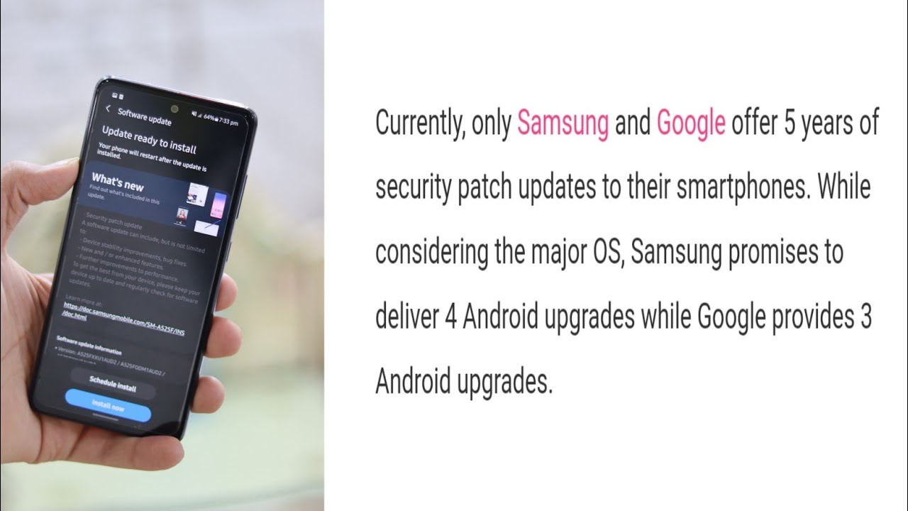 Samsung 5 year major update policy is here | Now it's official 🔥🔥 - YouTube