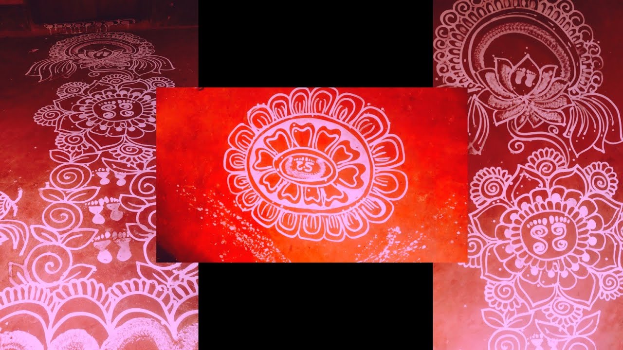 Jhoti Chita For Laxmi puja//Jhoti Chita Laxmi pada //Beautiful 😍 Jhoti ...